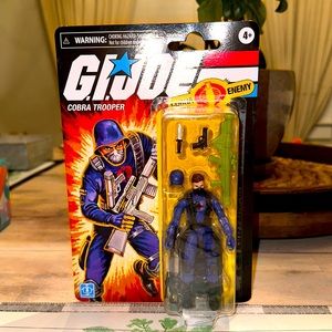 Hasbro | Toys | Gi Joe Retro Cobra Trooper Cobra Enemy 375 Inch ...